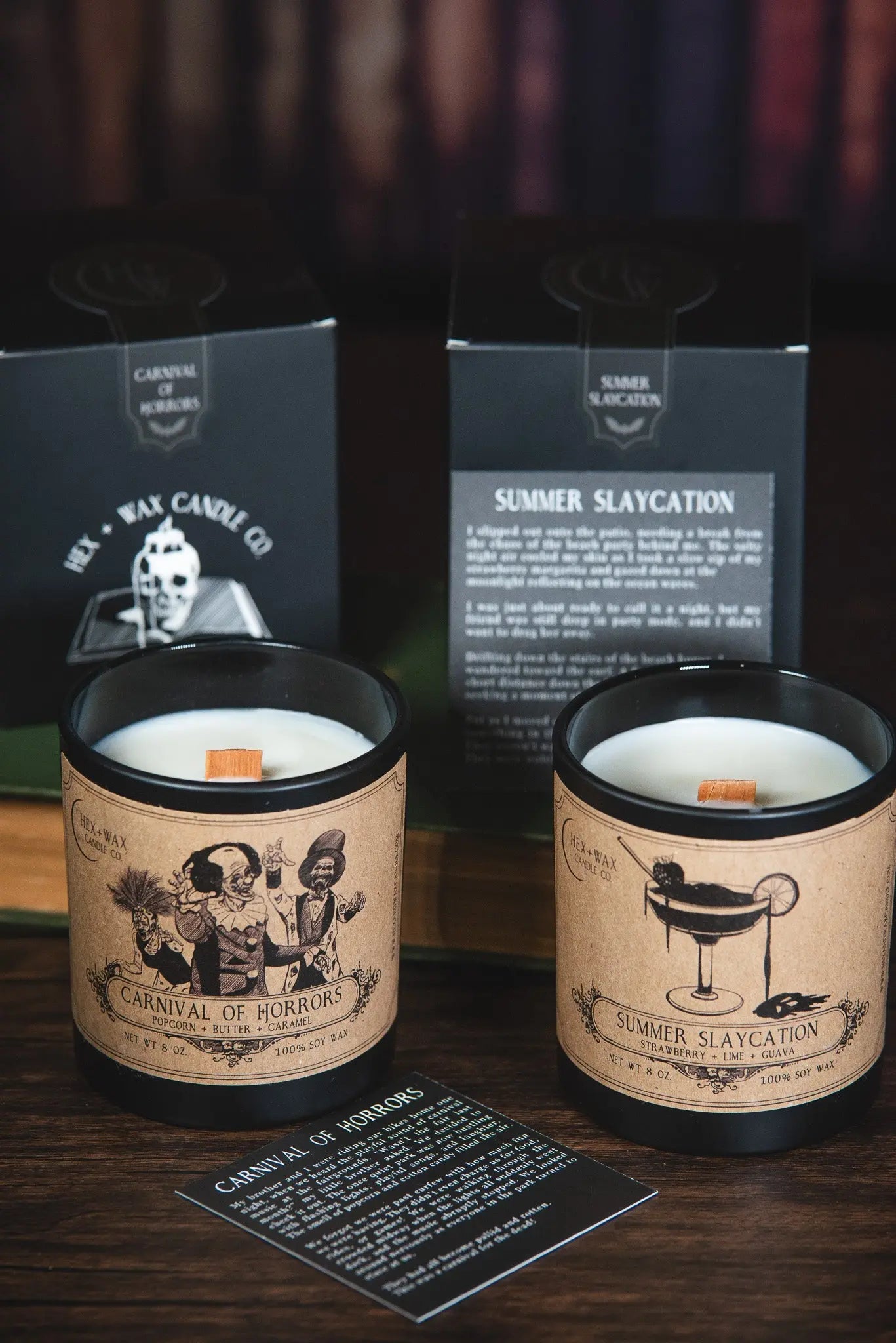 Summerween Collection: Horror Candles for Summer - Hex + Wax Candle ...