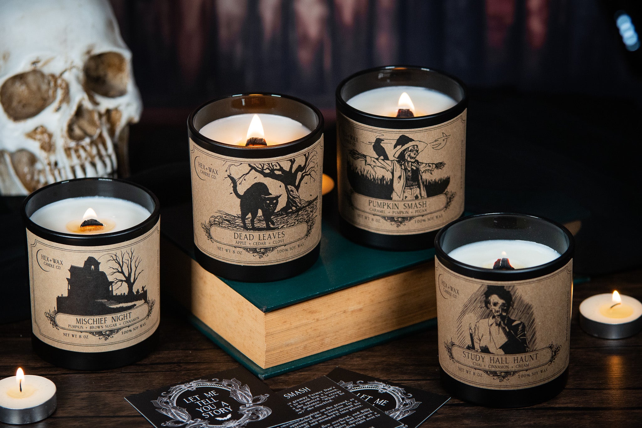 Gothic & Handcrafted Horror Candles – Hex + Wax Candle Co.