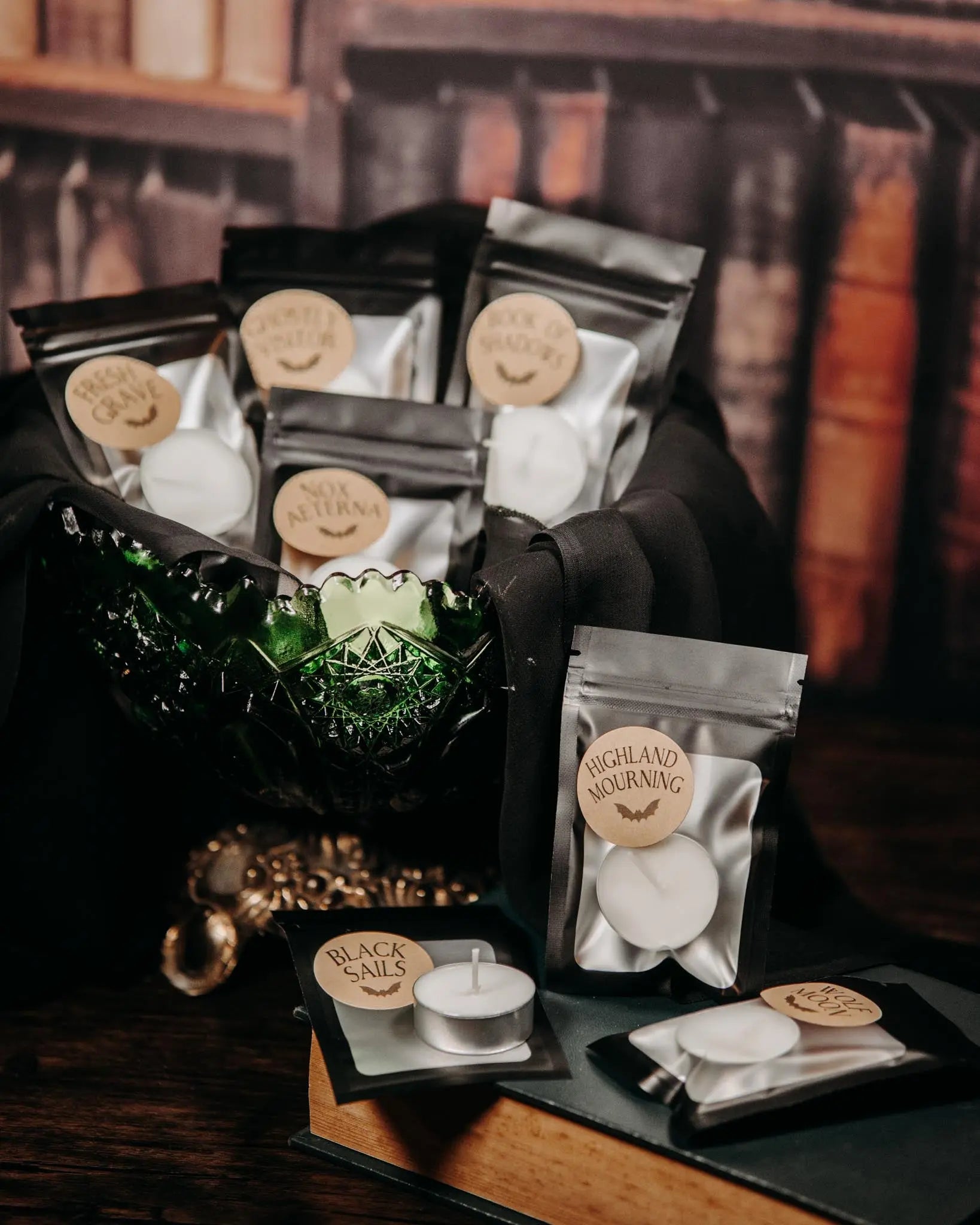 Horror Candle Sampler Set | Spooky Candles Tealight Collection – Hex ...